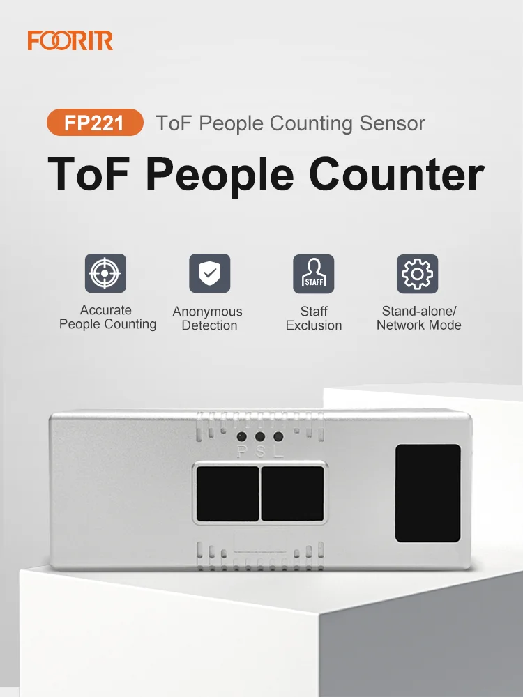 2025 FOORIR TOF Door Counter People Count Infrared/people Counting Cctv ...