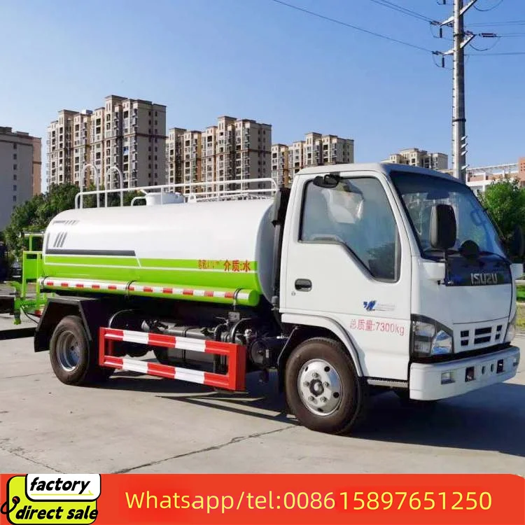 Water Truck Tanker 3000gallon 7000liter Water Tank Truck For Sale - Buy ...