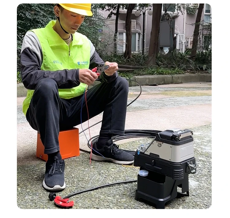 Automatic Fusion adora De Fibra Optica Ai-10A Optical Welding Splicing ...