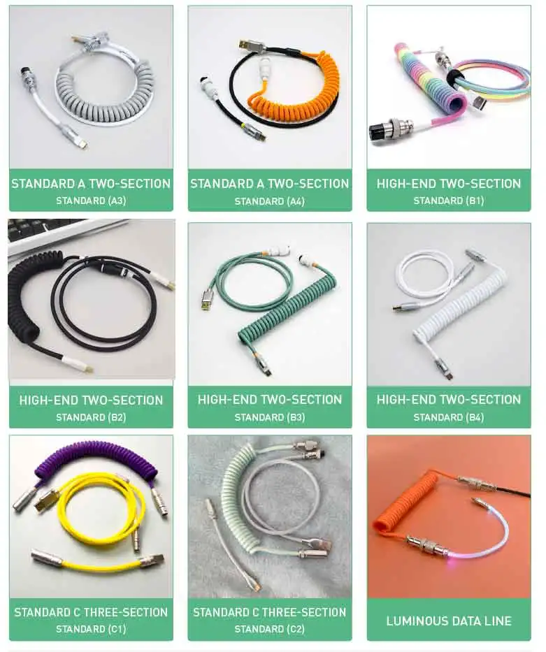 Industrial Circular Waterproof Plug Usb C Coiled Cable Gold Plated Mini ...