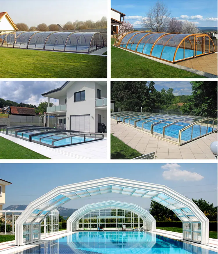 Modern Automatic Retractable Pool Cover - Waterproof & Stylish