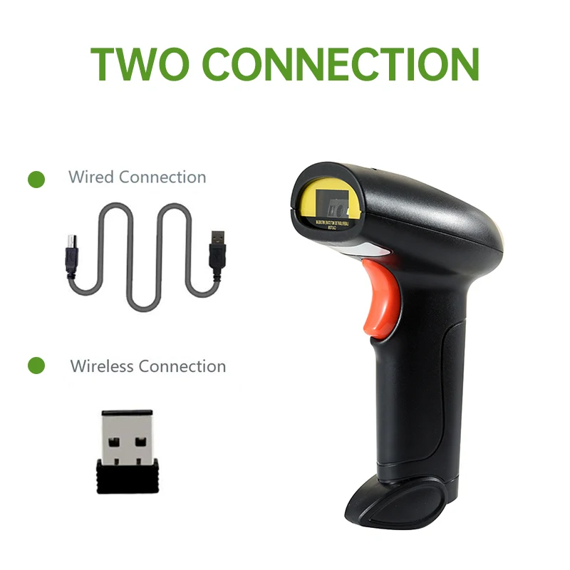 Original Barcode Equipment Handheld 2d Wireless Barcode Scanner For ...