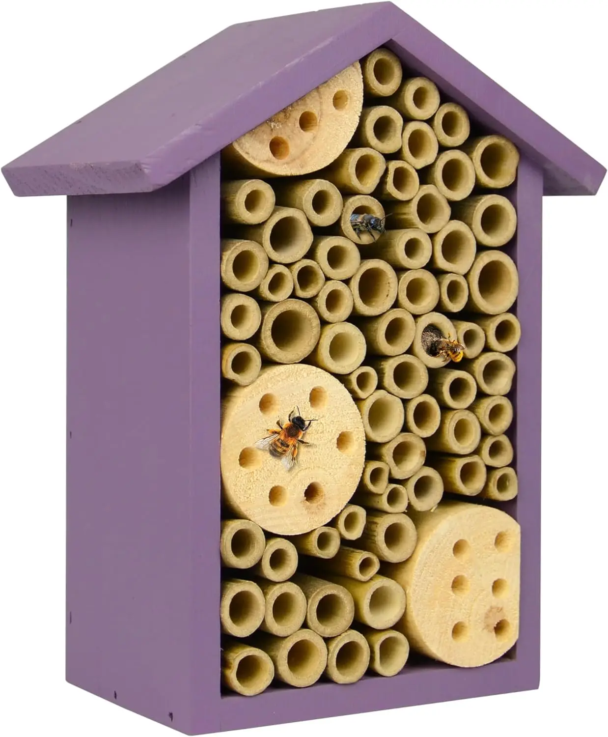 Carpenter Bee Trap Cell Drawer Wooden Bee House Handmade Flow Bee Hive ...