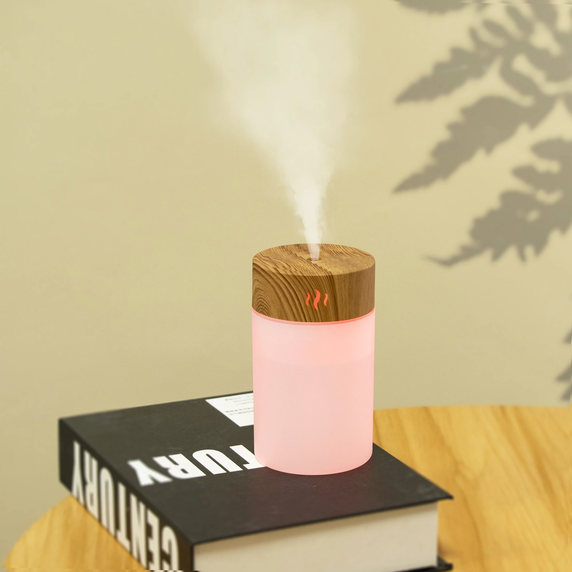 Vase Home Wood Grain Air Aromatic Diffuser Humidifier Home Aromatherapy ...