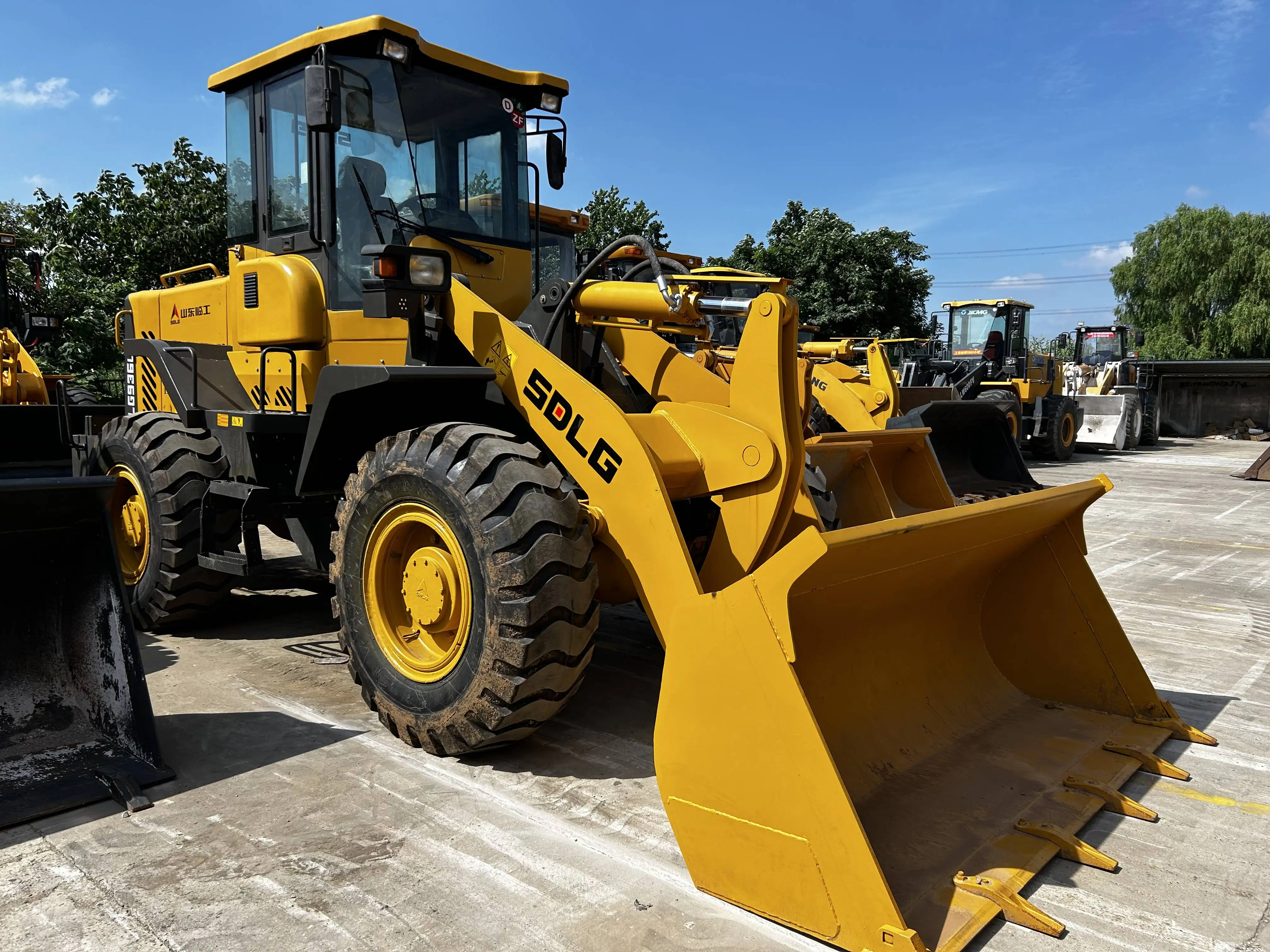 Used Wheel Loader Sdlg 936 Lingong Used Front Wheel Loader Lg956l - Buy ...