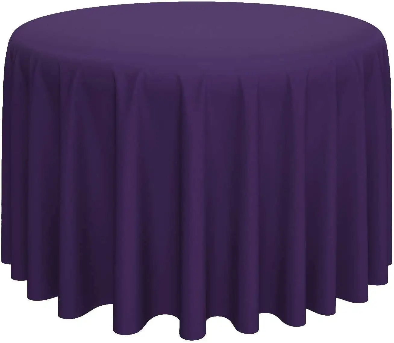 Hot Sale Luxury Home Textile Wedding Red Table Cloth Round Party ...