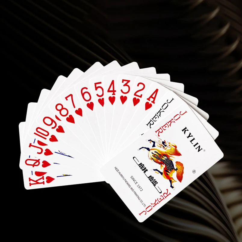 Jw99 Custom Print Plastic Pvc Durable Waterproof Plastic Playing Cards ...