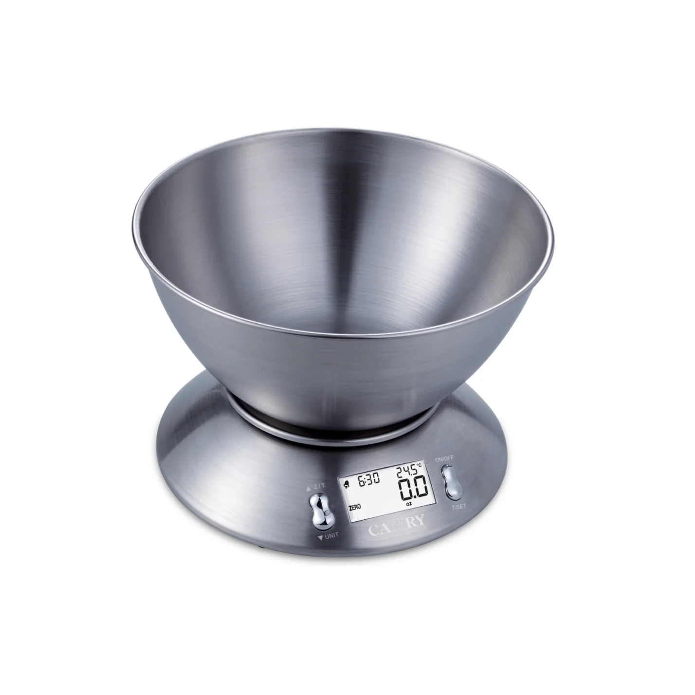 Camry Multifunction Weighing Scale 5kg Stainless Steel Alarm Timer ...
