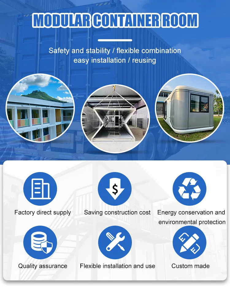 Modern Folding House Prefabricated Boxable Expandable Modular Container ...