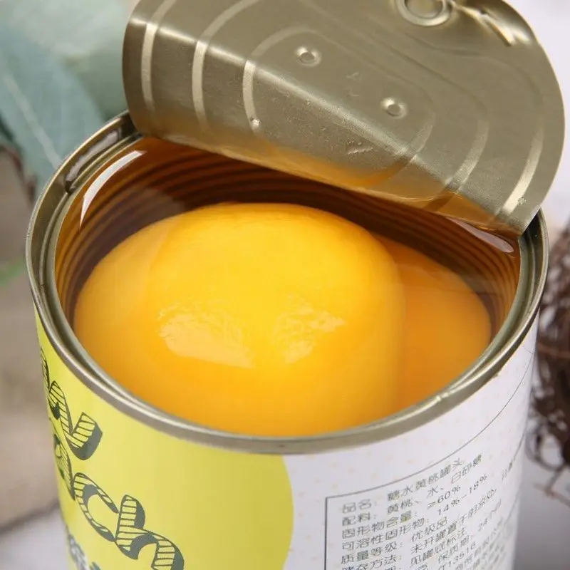 Oem Brand Popular Delicious Canned Yellow Peach In Light Syrup Canned ...