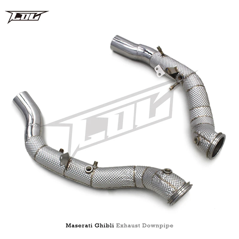 Downpipe For Maserati Ghibli 3.0t 2020-2023 Exhaust Downpipe With Opf Stainless Steel Exhaust ...