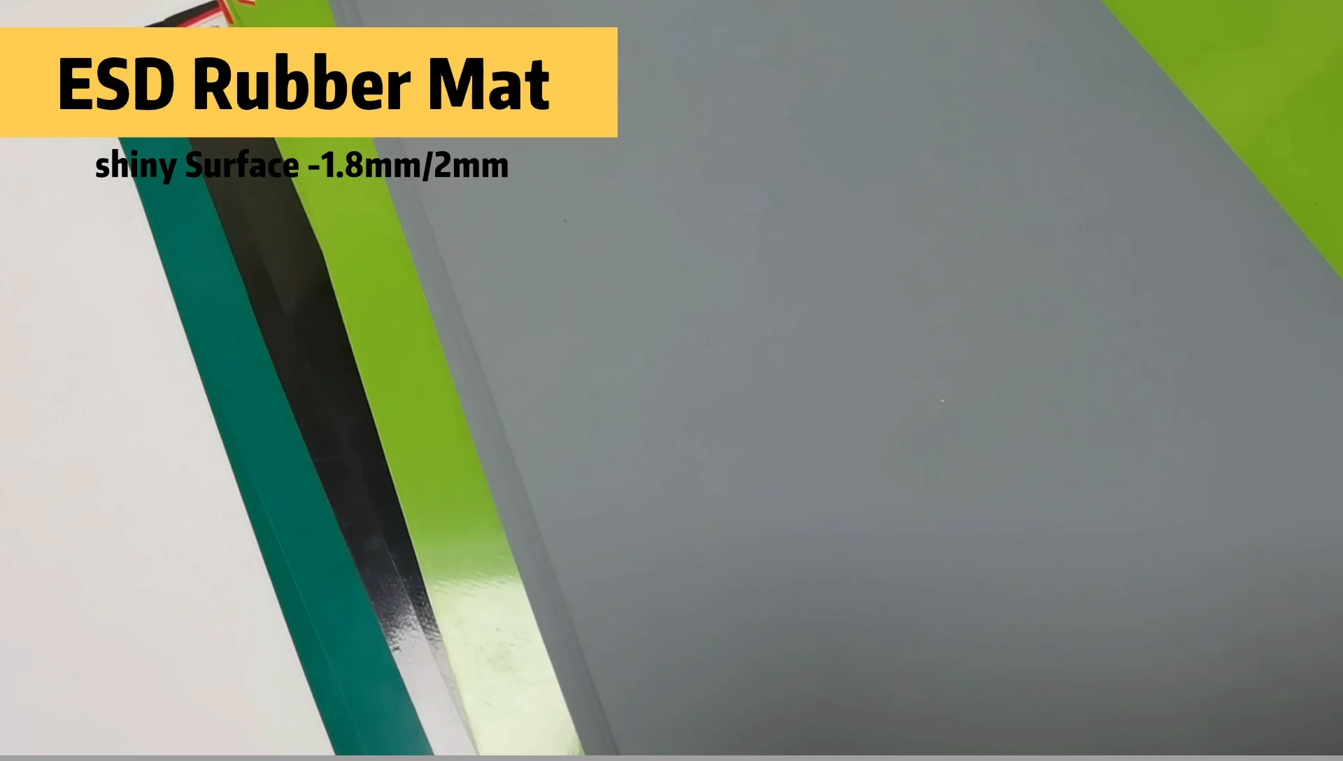 Blue Green Grey Black Anti-static Esd Rubber Table Floor Mat For ...