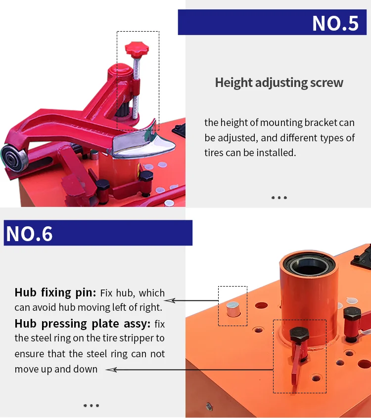 Efficient Truck/bus Wheel Tire Changing Machine - BG TCM-01