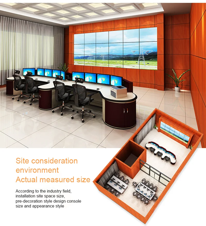 Modern Luxury Control Center Console for Traffic Command Workstation ...
