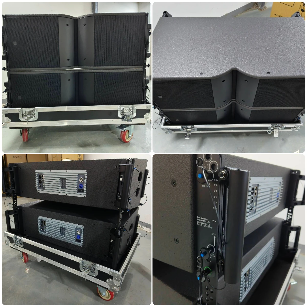 Sinbosen KA210 Active Speakers - 1000W Amplifier System