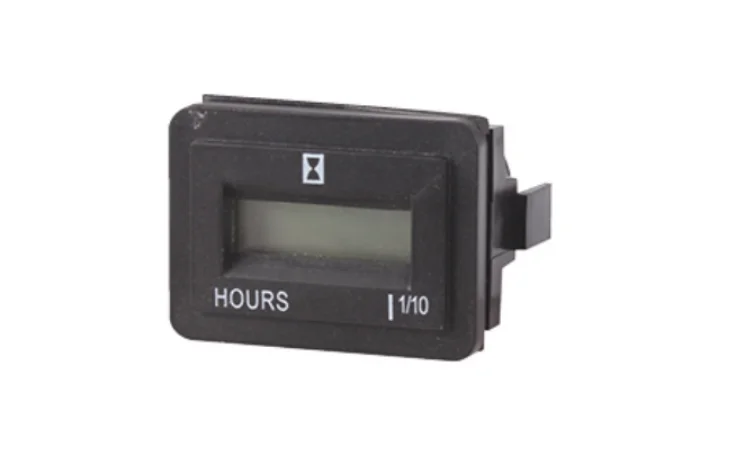 DC24V 12V AC 220V 110V LCD Digital Engine Running Hour Meter