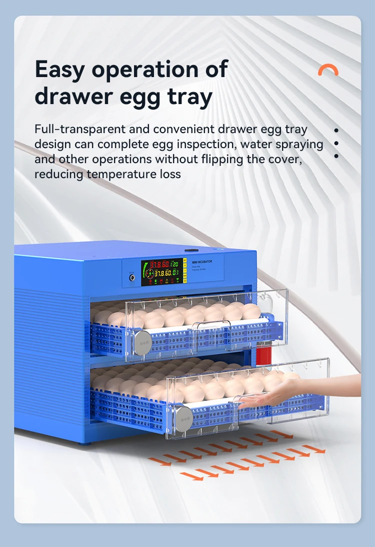 New Dc Ac Power 36 64 128 192 256eggs Hatcher Couveuse Oeuf Automatic Hatching Machine Chicken ...