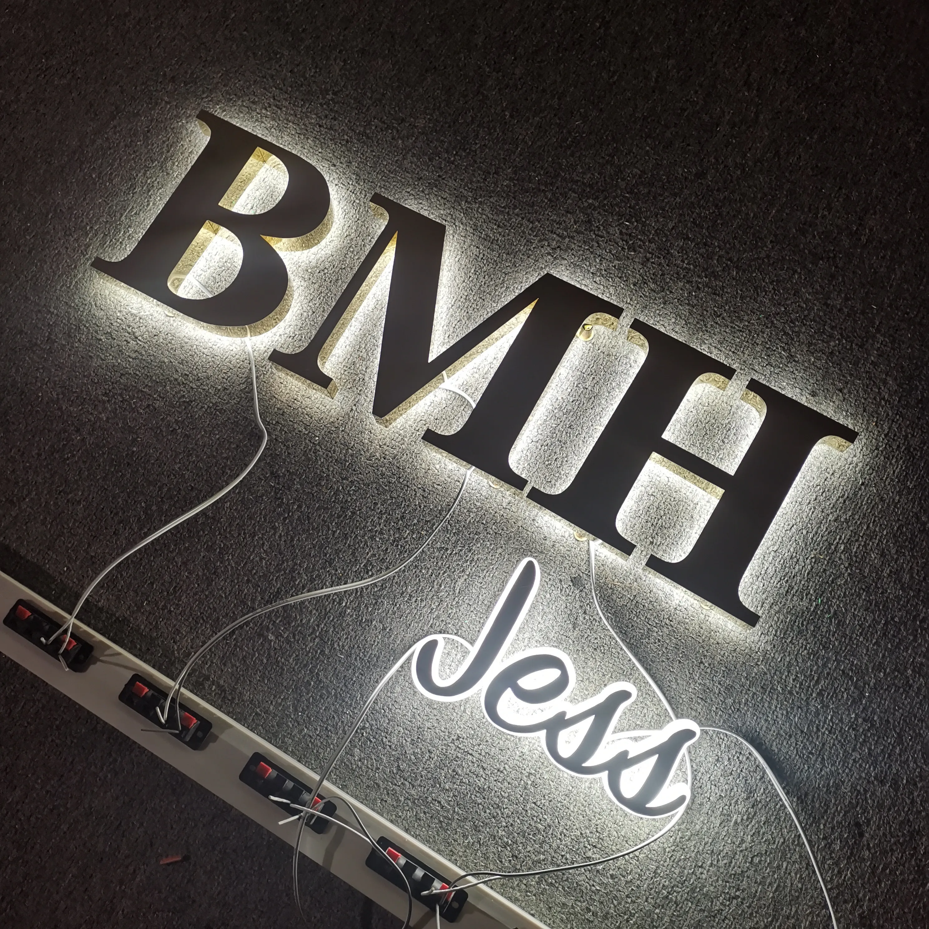 Custom 3D Logo Wall Sign - LED Backlit Letter Display