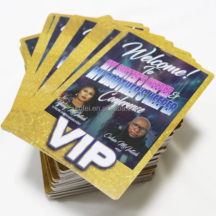 Kofei 2024 New Customized Design Offset Printing Plastic Badge ...