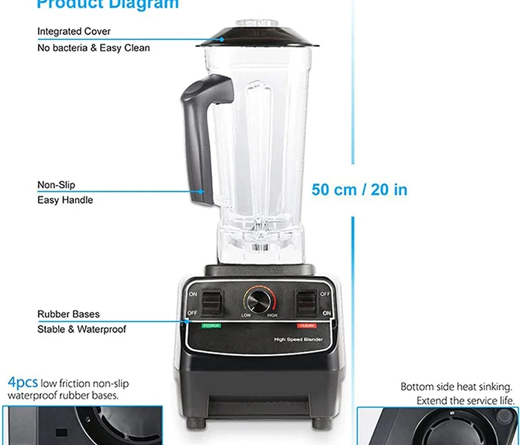 New Arrival Professional Blender - Signature Blenders Mixeur Binatone ...