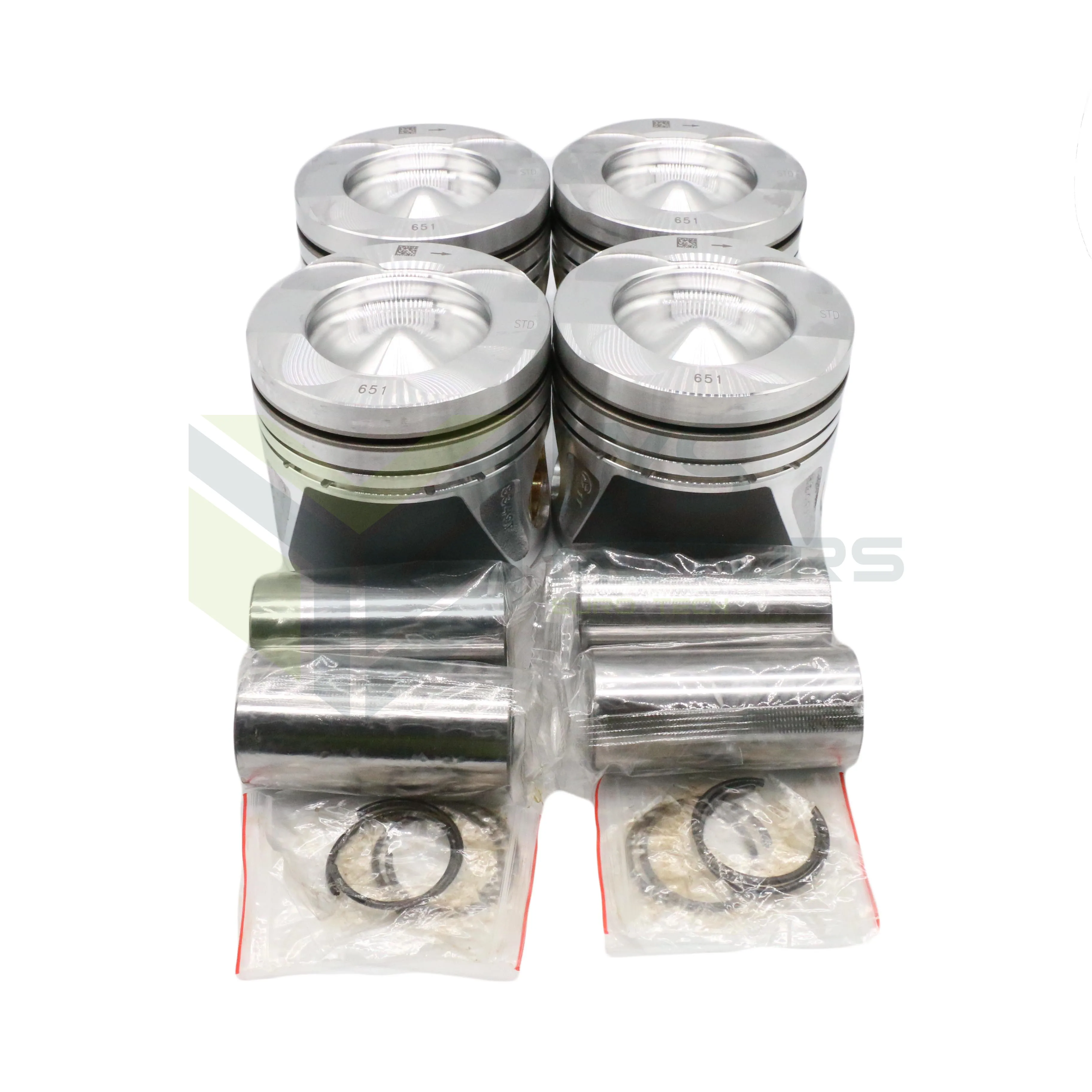 Piston Kit with Ring STD 050 for Mercedes Benz OM651 Diesel