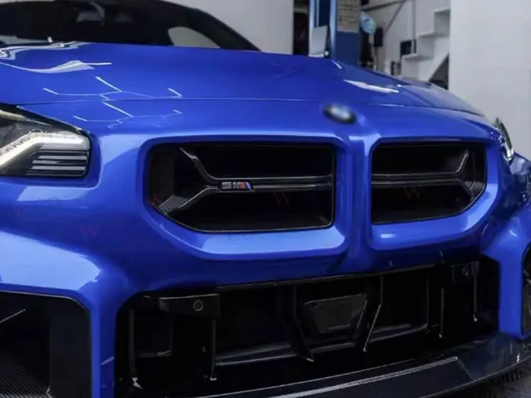 M2 F87 Dry Carbon Fiber Front Air Vents Grill For Bmw M2 G87 Coupe ...