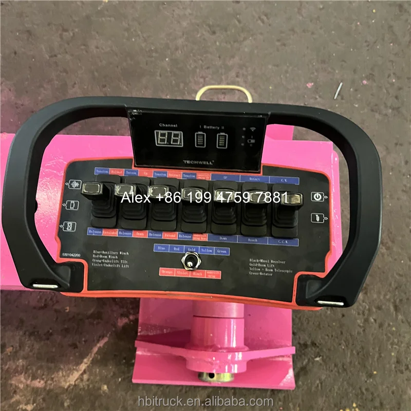 75 Tons 100 Tons 4 to 7 Winches Rotator Heavy Duty Wrecker Body