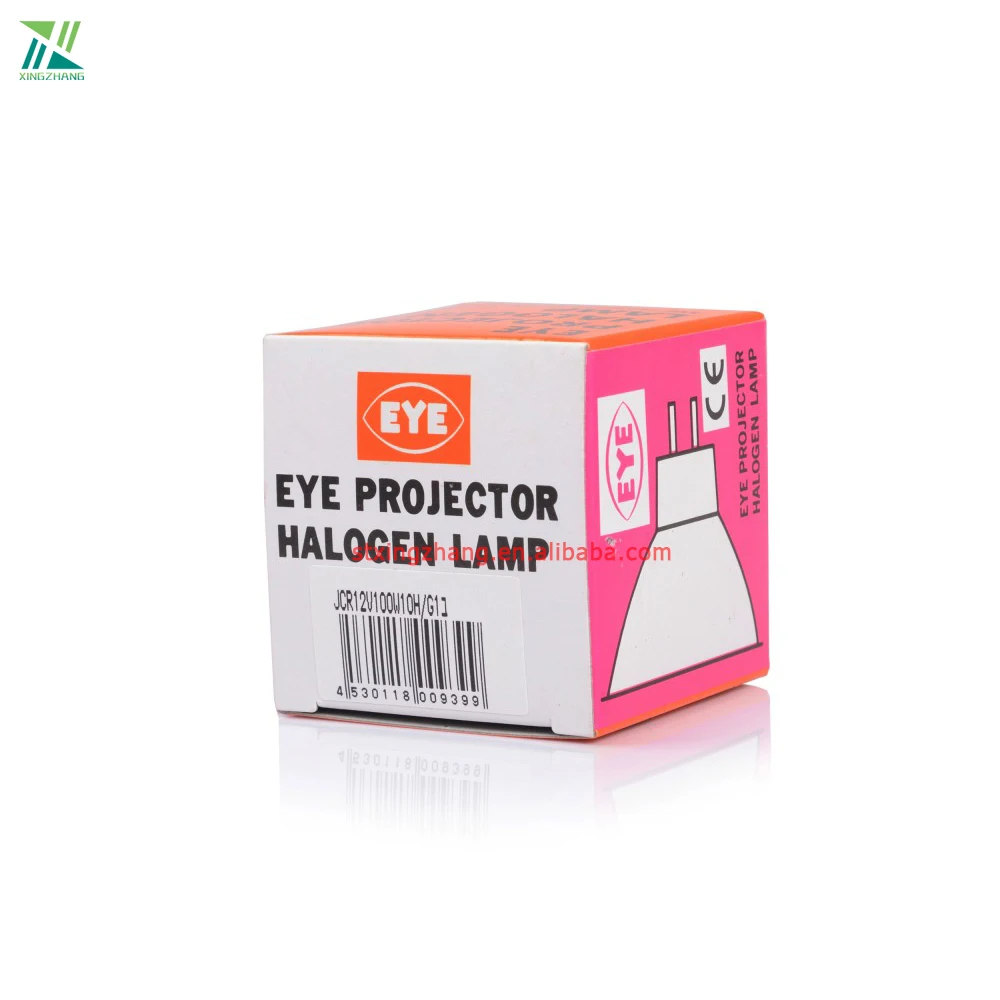 Japan IWASAKI EYE Projector Halogen Lamp JCR 12V100W10H/G1 Sanyo SMT ...