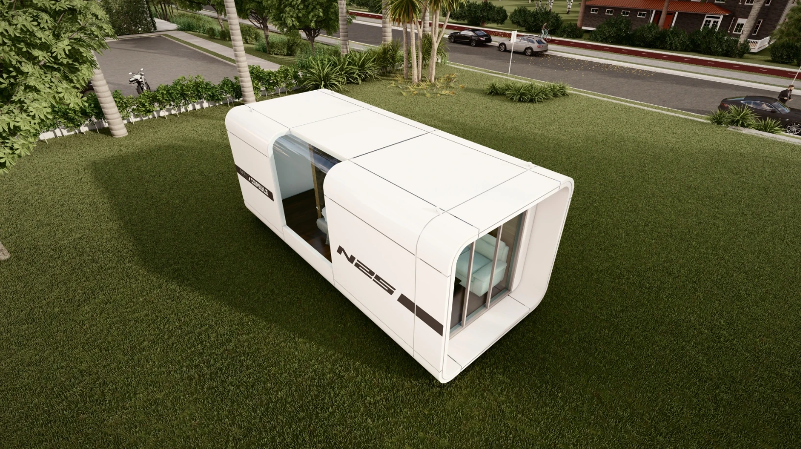 Prefab Container House - Durable, Portable, and Stylish