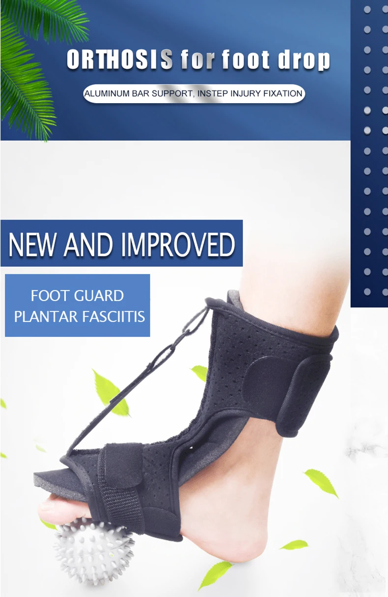 Orthopedic Night Splint for Plantar Fasciitis & Foot Drop