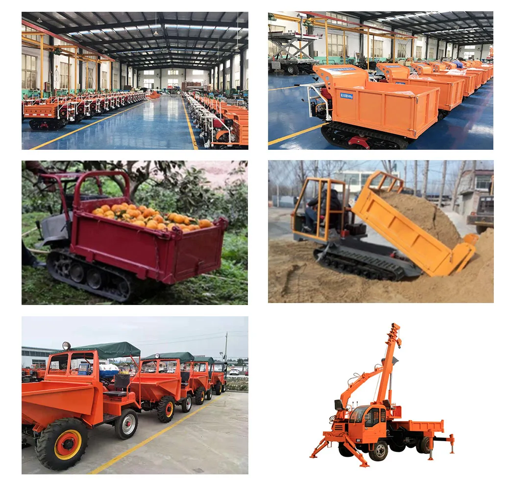 500kg Wheel Barrow Mini Dumper - Efficient Material Transport
