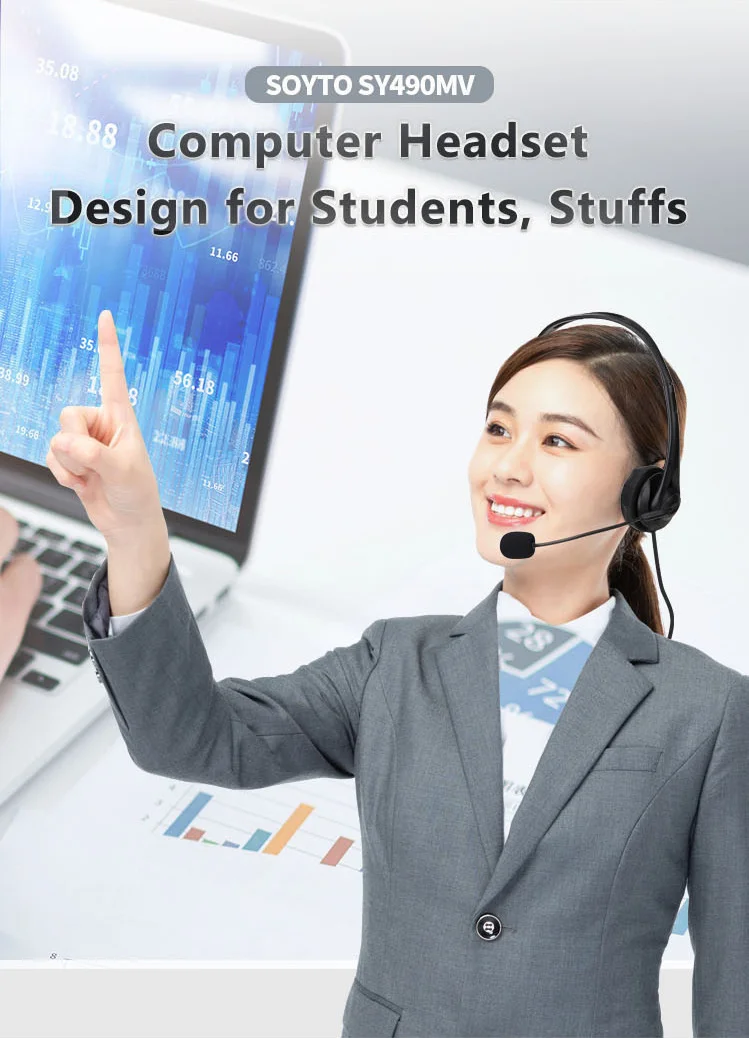 FANGWU Office Work Headset - Perfect for Online Classes