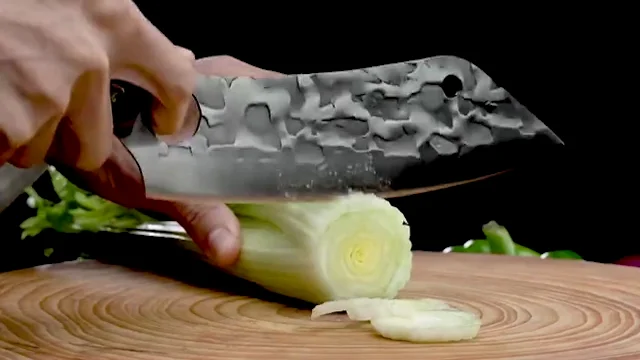 Xingye Extra Long Blade Kitchen Knives Razor Sharp 12.5 Inch Full Tang ...