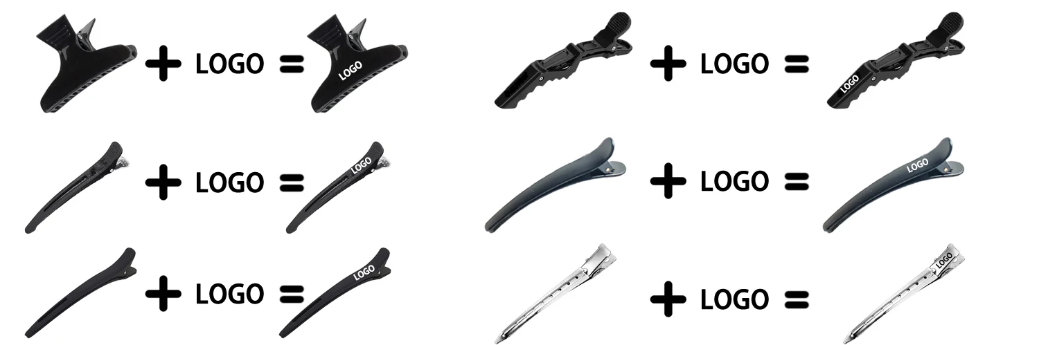 Cheap Price Hair Styling Hair Salon Dyeing Clip Plastic Hair Clips For ...