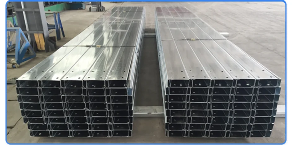 Hdg 2x4 C Purlins Channel Steel Sizes And Weights For Pipe Support ...