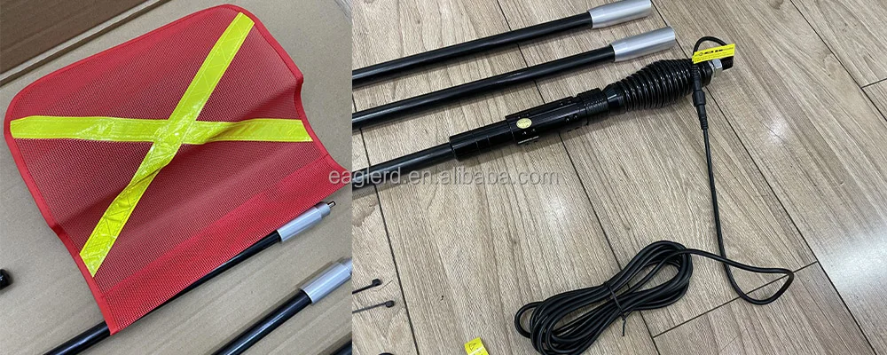 3000mm DC 12V Flagpole Warning Light LED Safety Flag| Alibaba.com
