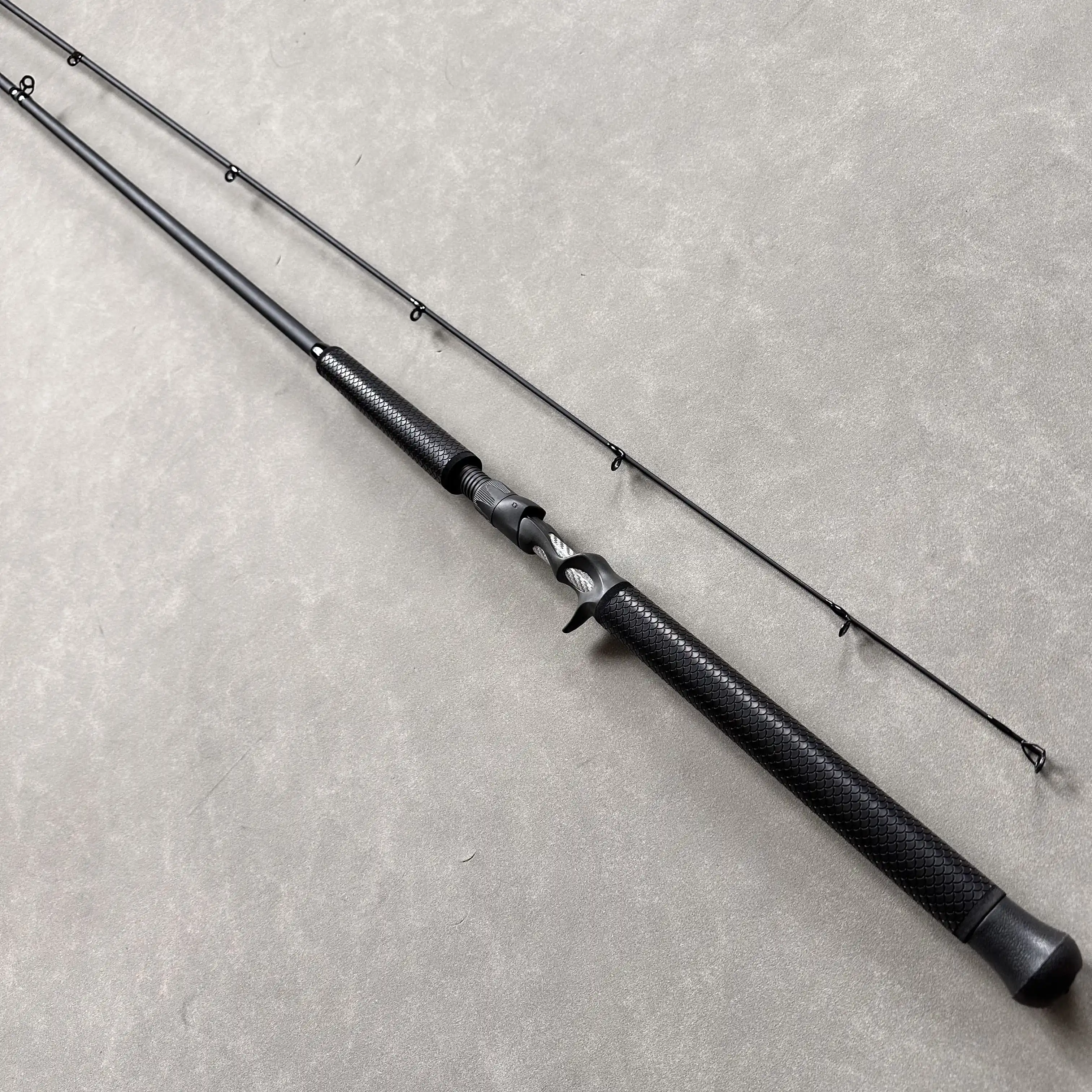 Offshore Casting Fuji Spiral Guide Toray Carbon Blank Crappie Rod3.6m 2 ...