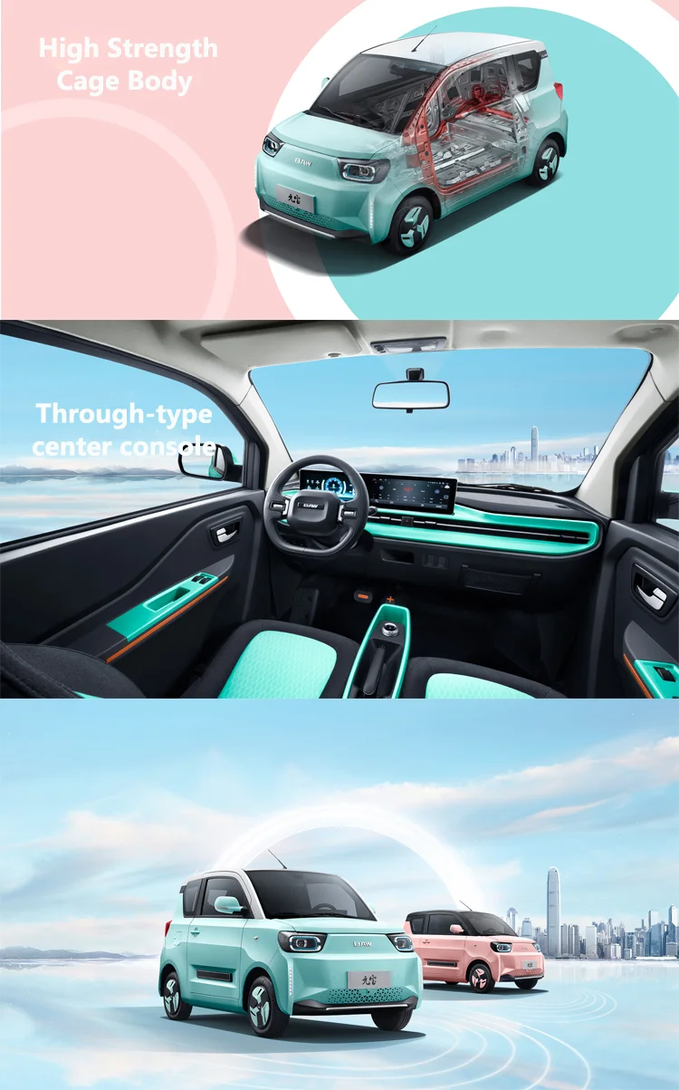 Baw Yuanbao Super Range 2023 New Energy Automobile Ev Electric Vehicle ...