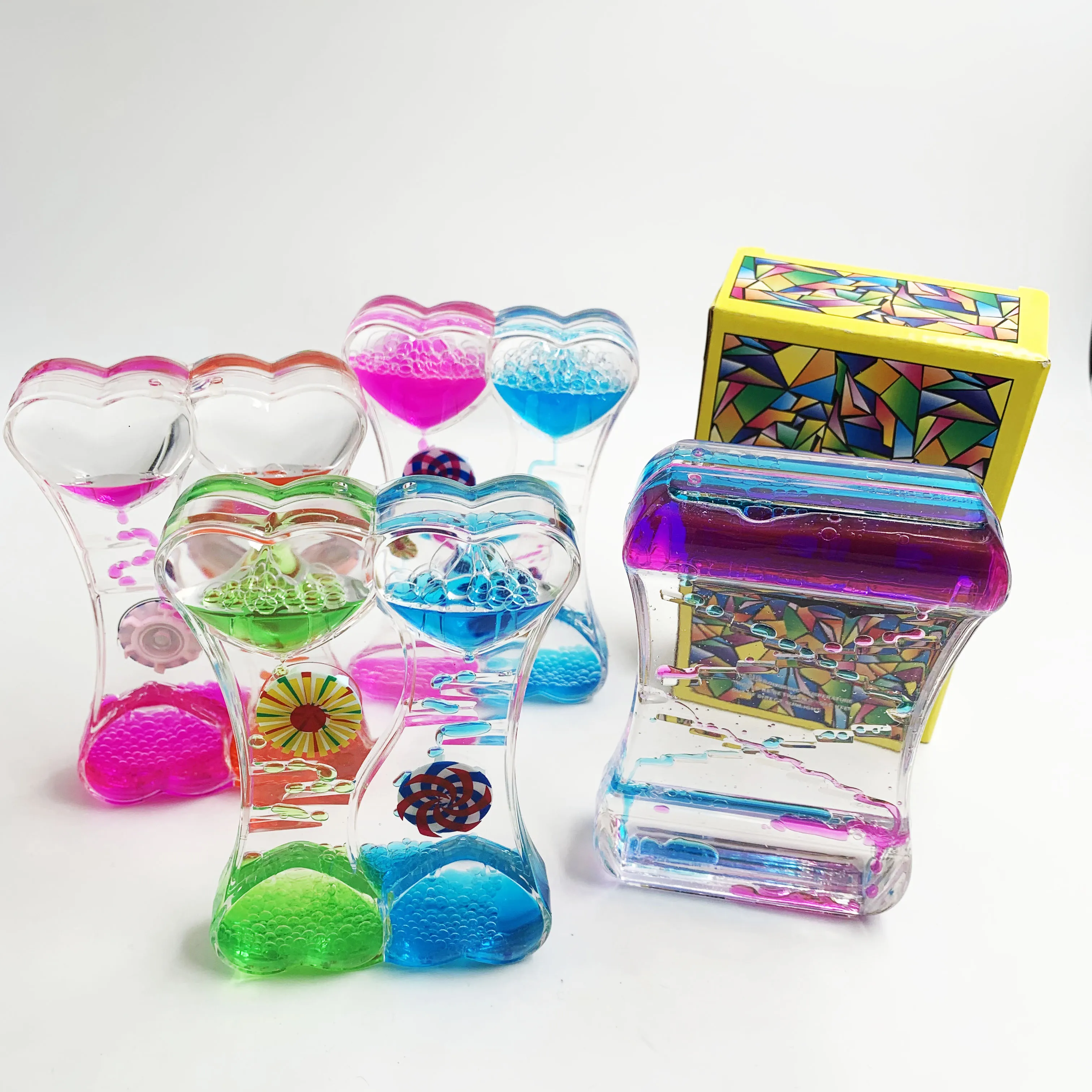 Autism Sensory Liquid Motion Bubble Timer - Fidget Toy