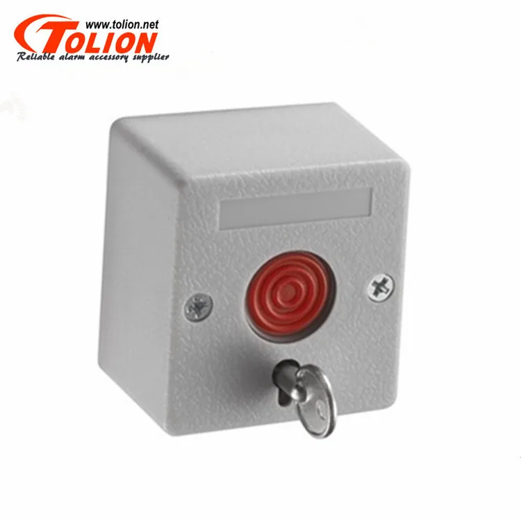 Security Use Emergency Alarm Panic Button Key Reset Panic Button Pb-45 ...
