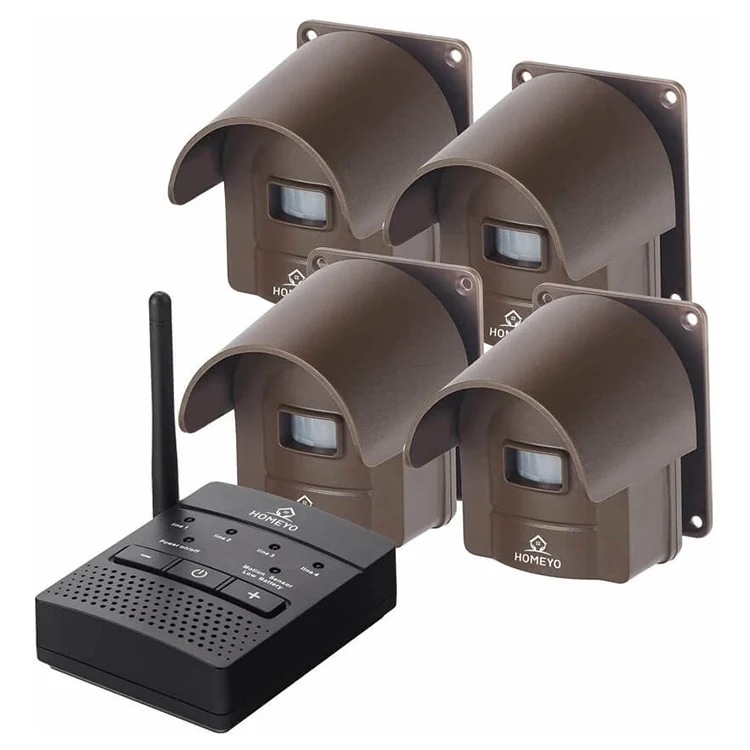 Hosmart 1/2 Mile 4-Zone Driveway Alarm Kit HOSMART, 60% OFF