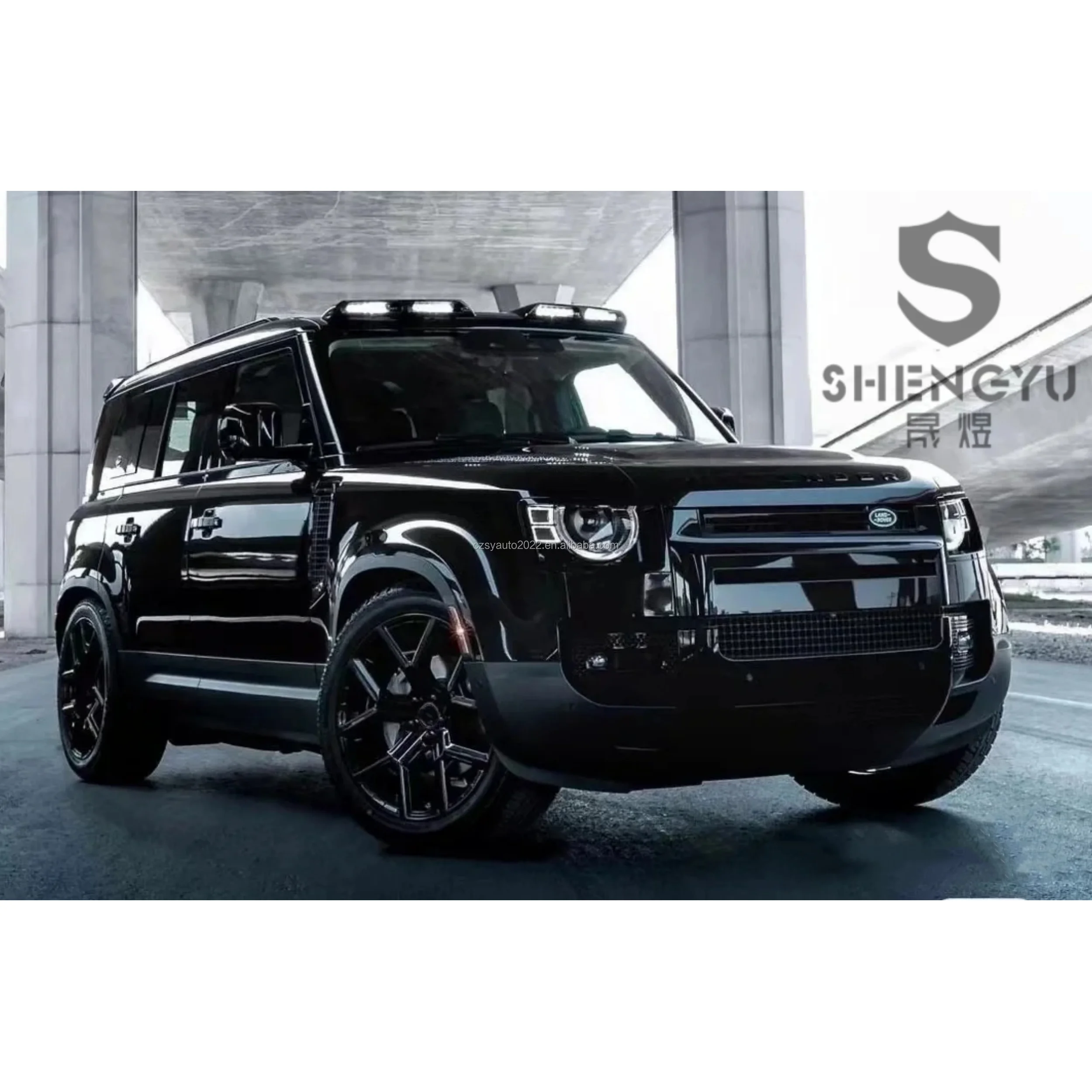 Black Version Kit for Range Rover Defender 2020 Include Bumpers ...