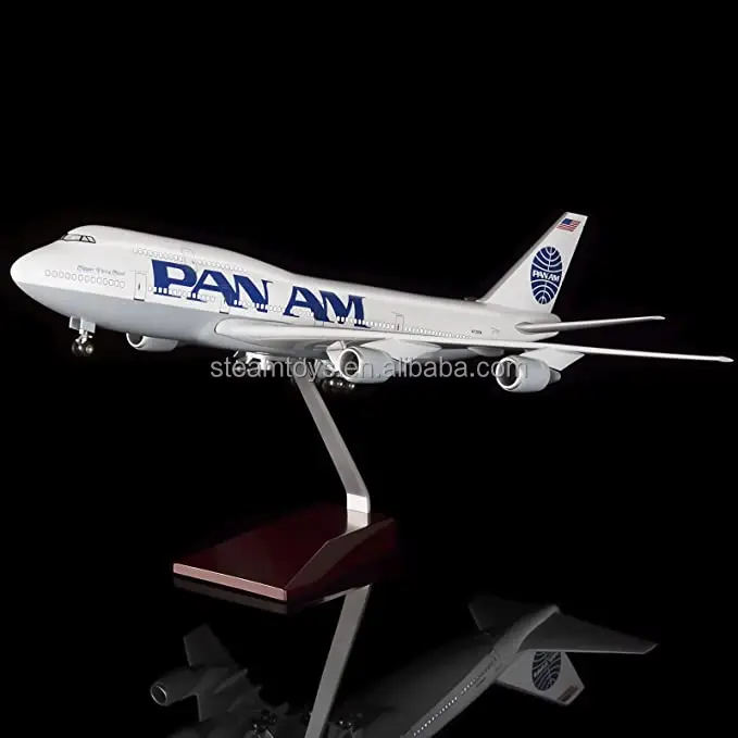 Pan Am Model - American Pan Am Airlines B747 Resin Aircraft