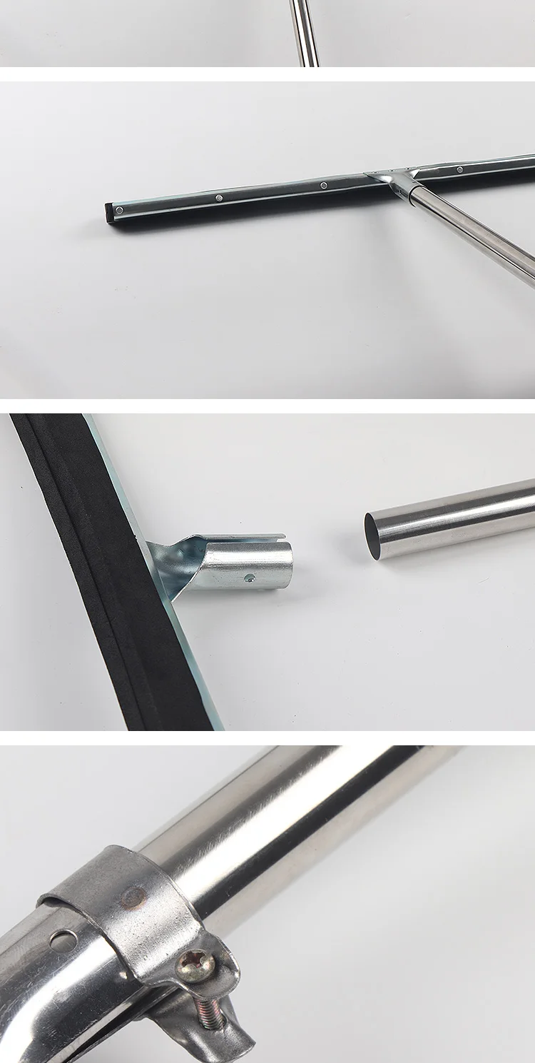 Stainless Steel Rod Floor Scraper With Rubber And Eva Squeegee Helps ...