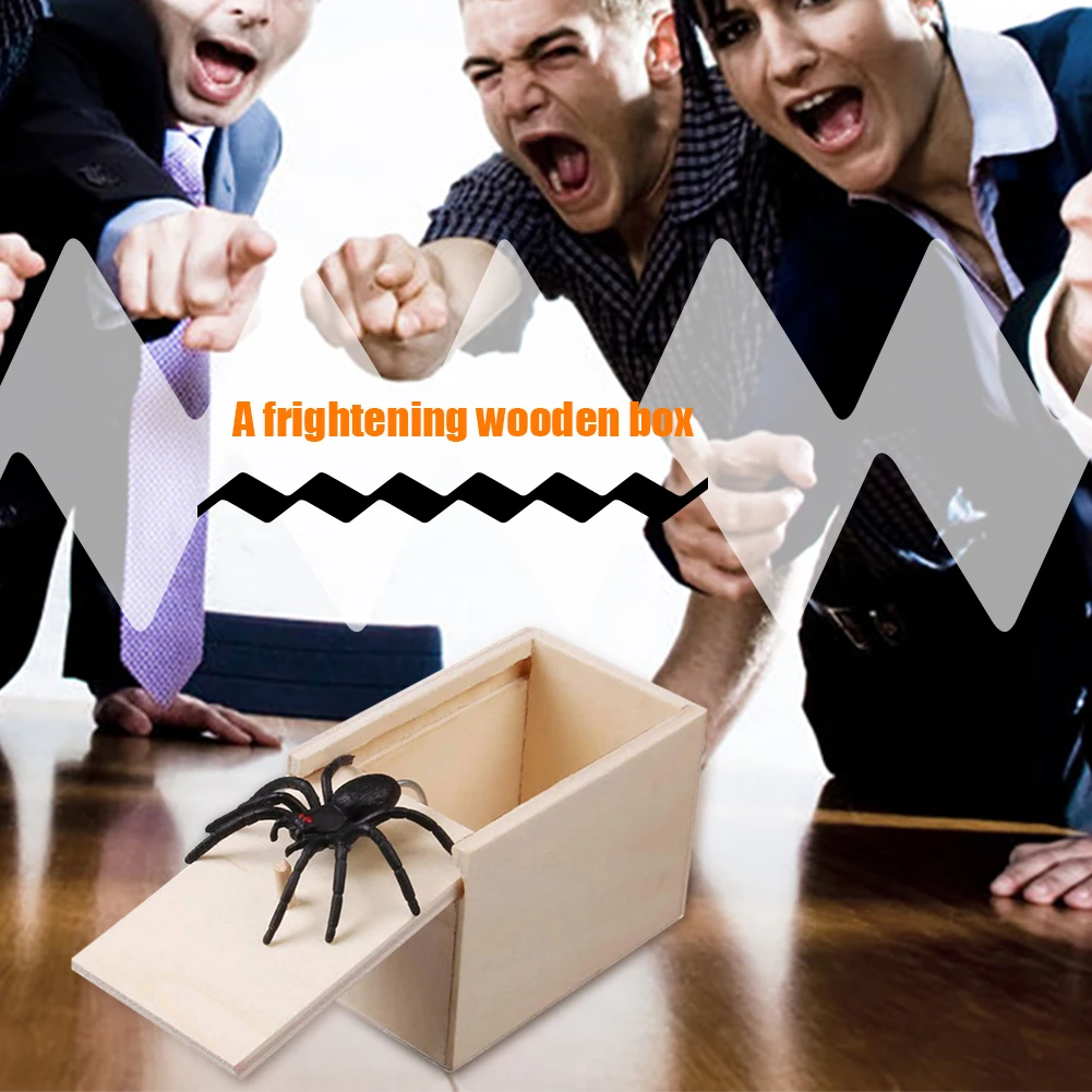 Creative Spider Funny Box Toy - Prank Gift for Halloween