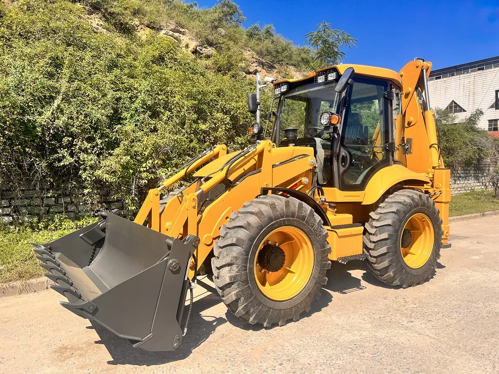 Epa Engine New Retroexcavadora Farm Tractor Backhoe Excavator Loader Wheel Backhoe Loader For ...