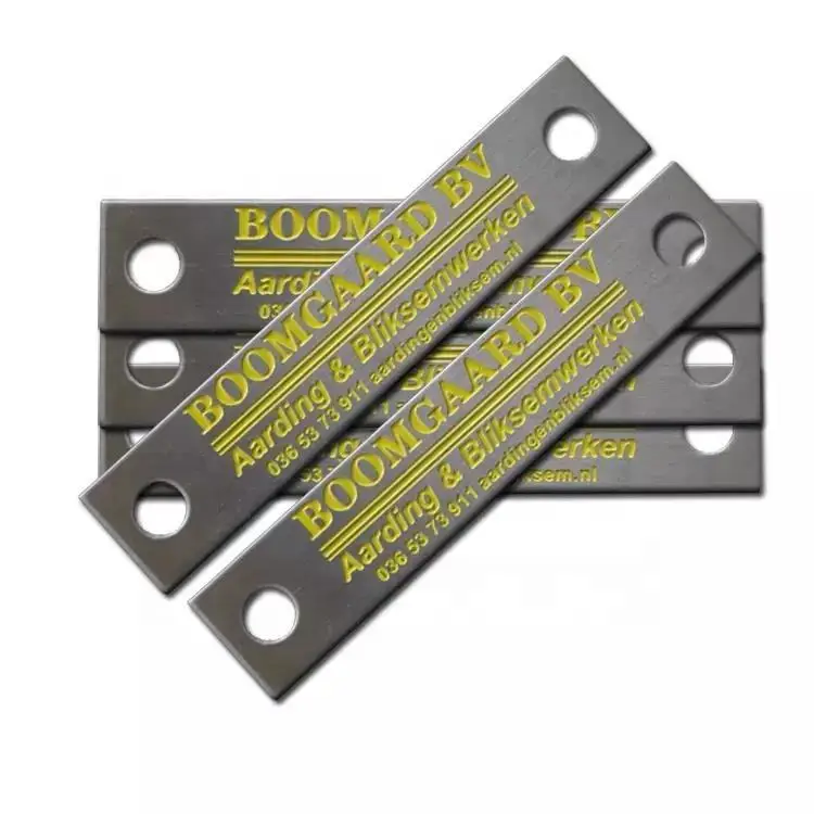 Hot Price Printing Custom Sticker Barcode Aluminum Logo And Engraved ...