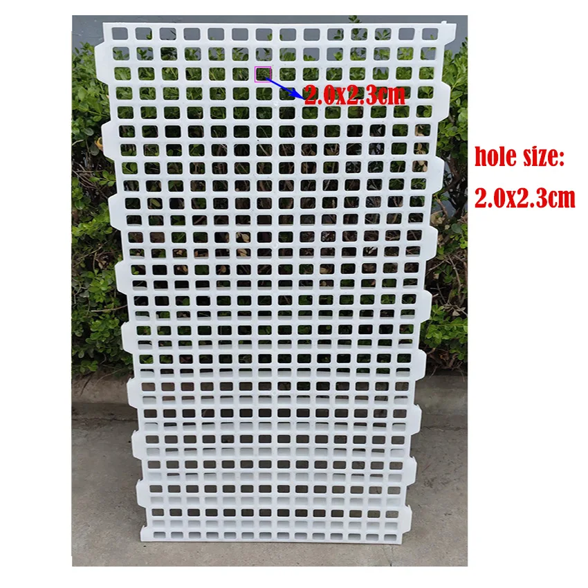 100*50cm Chicken Floor Plastic Slatted Floor Egg Breeder Hens Slat ...