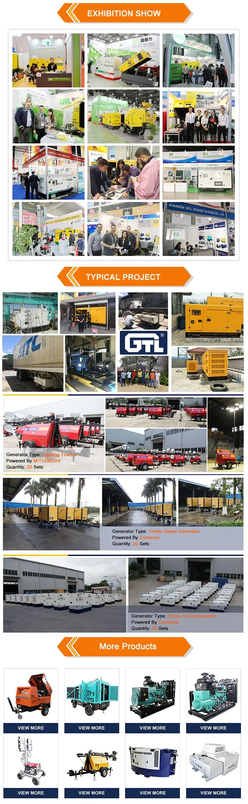 GTL PW- 350T5 PRP 350KVA/280KW 50HZ 1500RPM Power Genset Perkins Diesel ...