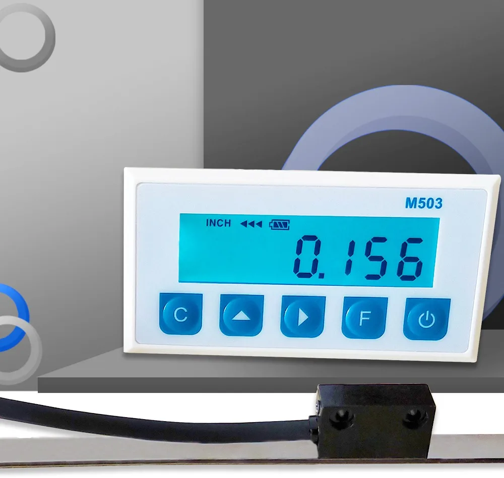 M503miniatur Magnetic Grid Scale Linear Scale Integrated Embedded Magnetic Measurement System ...